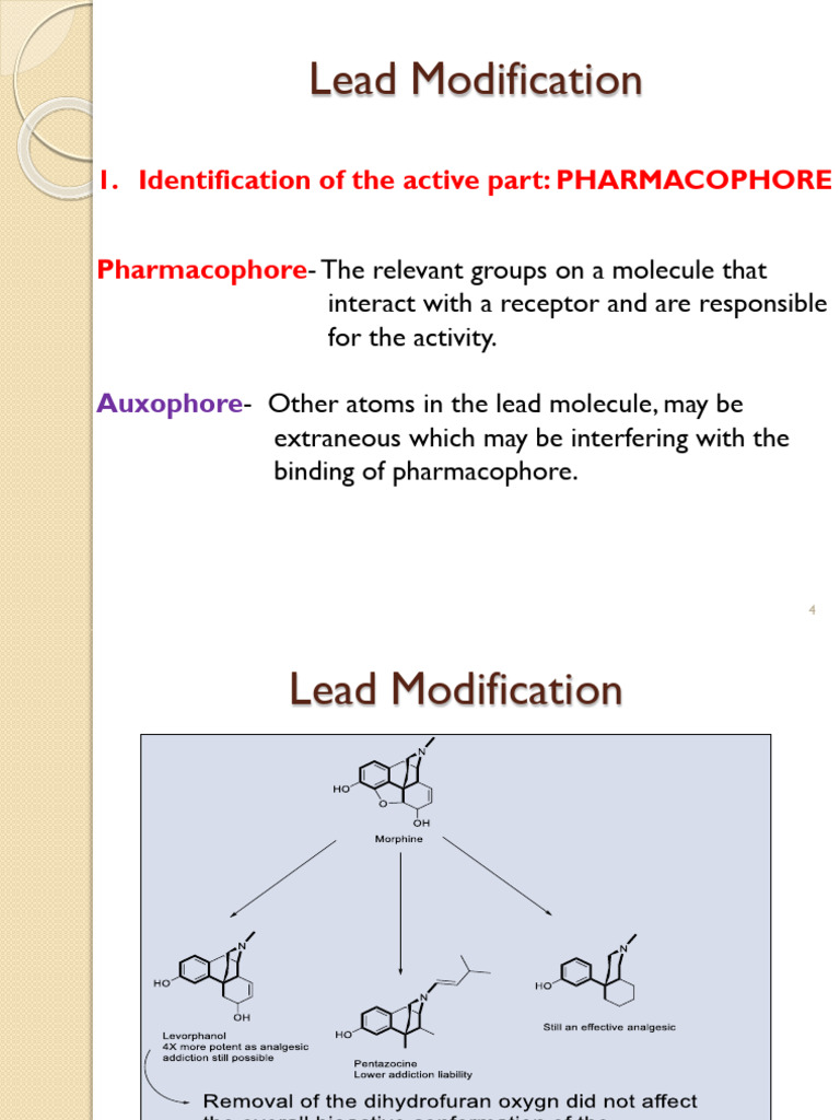 3 - Lead Modification | PDF | Functional Group | Amine