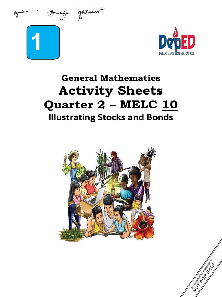 GM LAS 10 Quarter 2 MELC 10 | PDF | Bonds (Finance) | Yield (Finance)