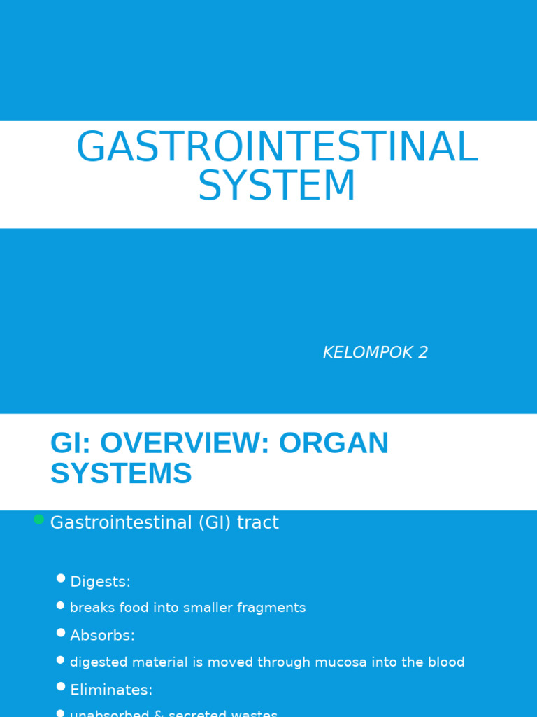Anatomi Gasttrointestinal FIX | PDF | Stomach | Large Intestine