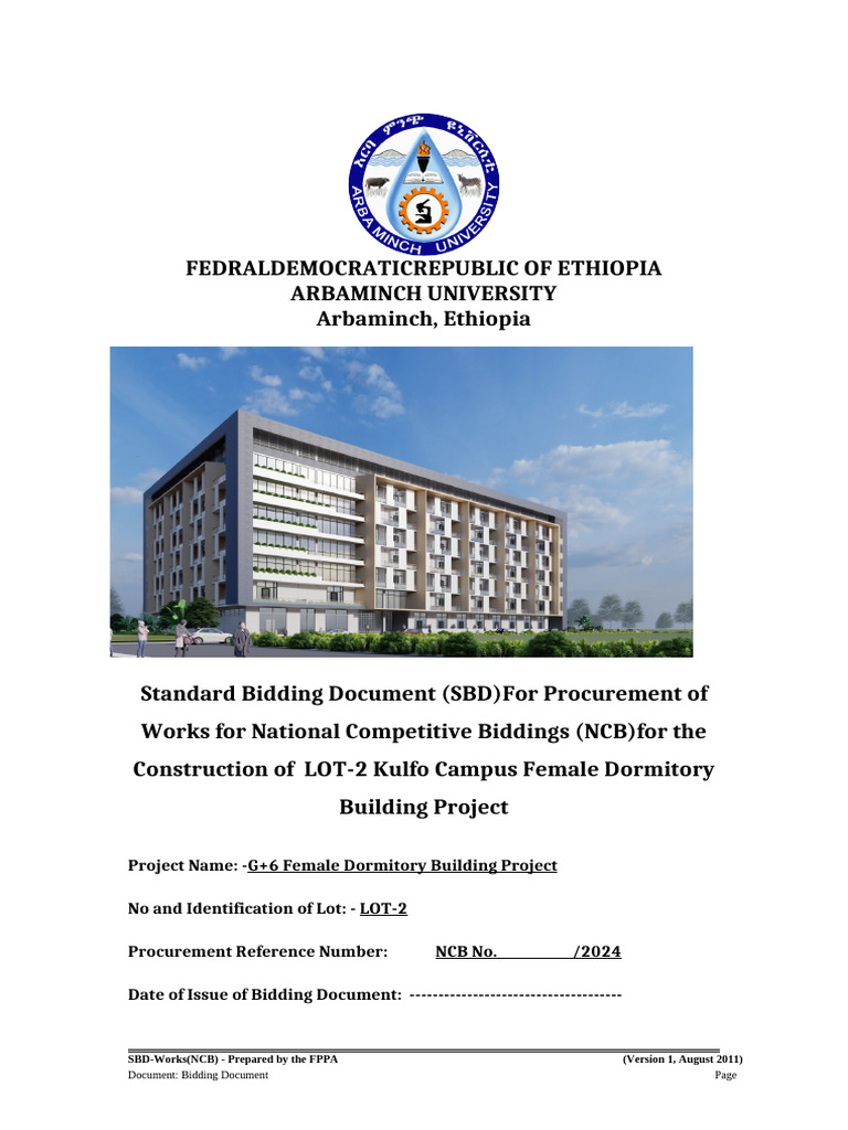 SBD (Female Dormitory) | PDF | Audit | Consortium