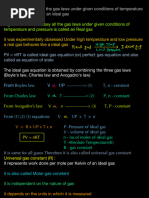 Universal Gas Constant Units Table | PDF | Calorie | Units Of Measurement