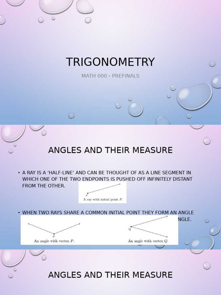 Solid Mensuration LEC-Triangle | PDF | Triangle | Trigonometric Functions