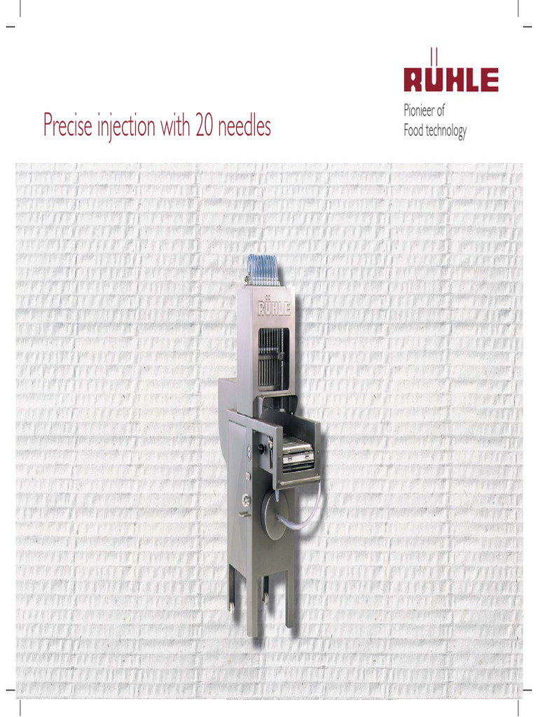 Injector PR - 20 Brochure | PDF
