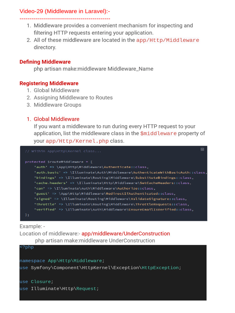 Laravel Part-9 | PDF | Information Technology | Computing