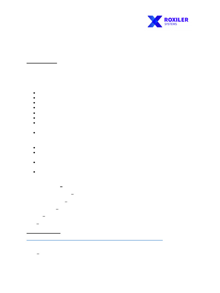 Job Description - MERN Stack Intern | PDF