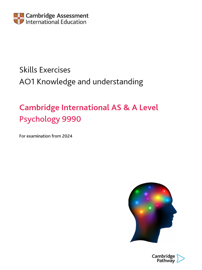 AO1 Knowledge and Understanding Exercises and Activities | PDF ...