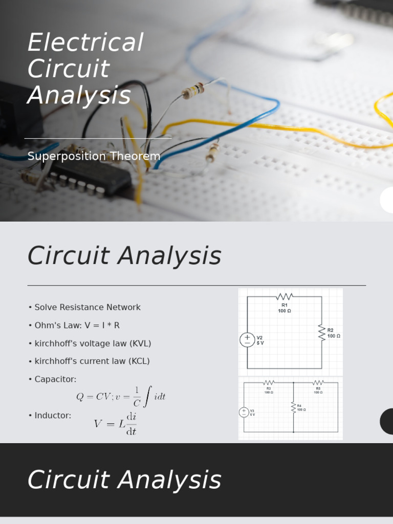 Superposition Theorm Pdf Electrical Network Network Analysis Electrical Circuits