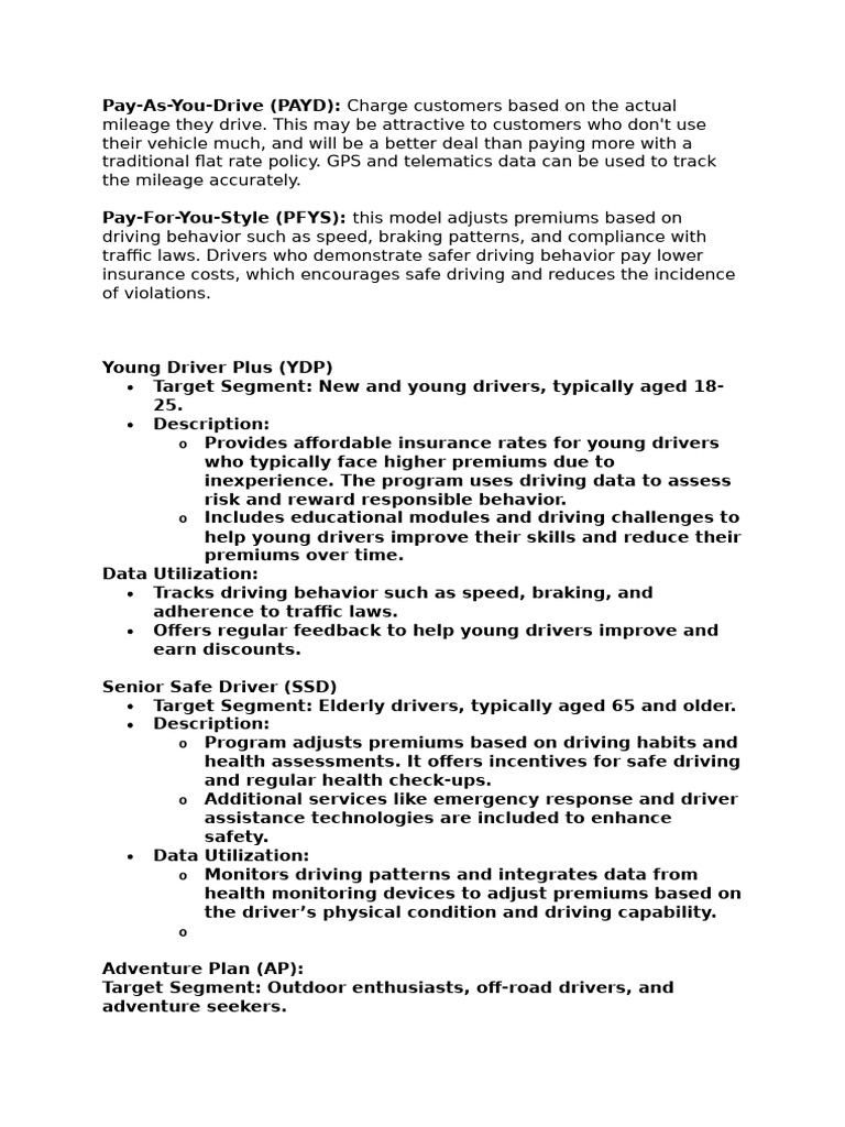 Insurely Plans | PDF | Off Roading | Transport