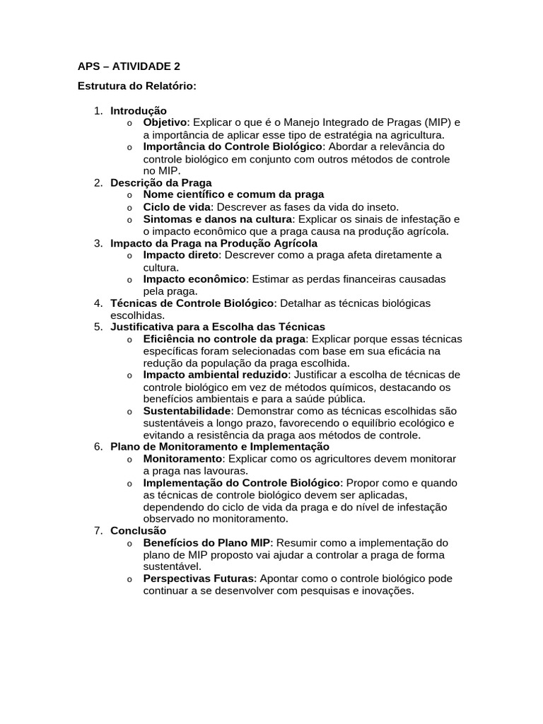 APS - Atividade 2 | PDF