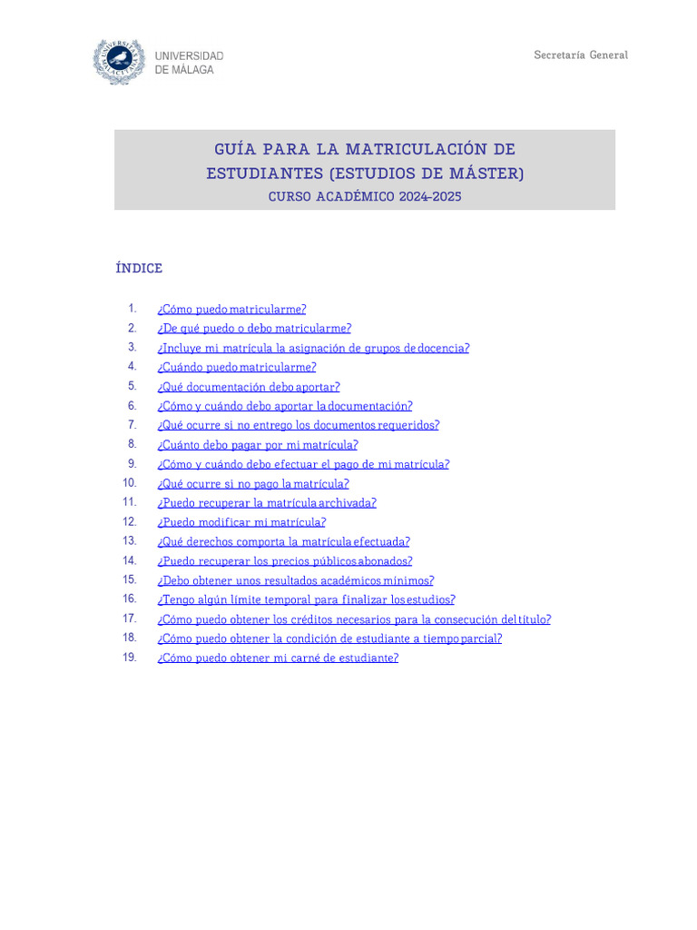 Guia Master 24-25 | PDF