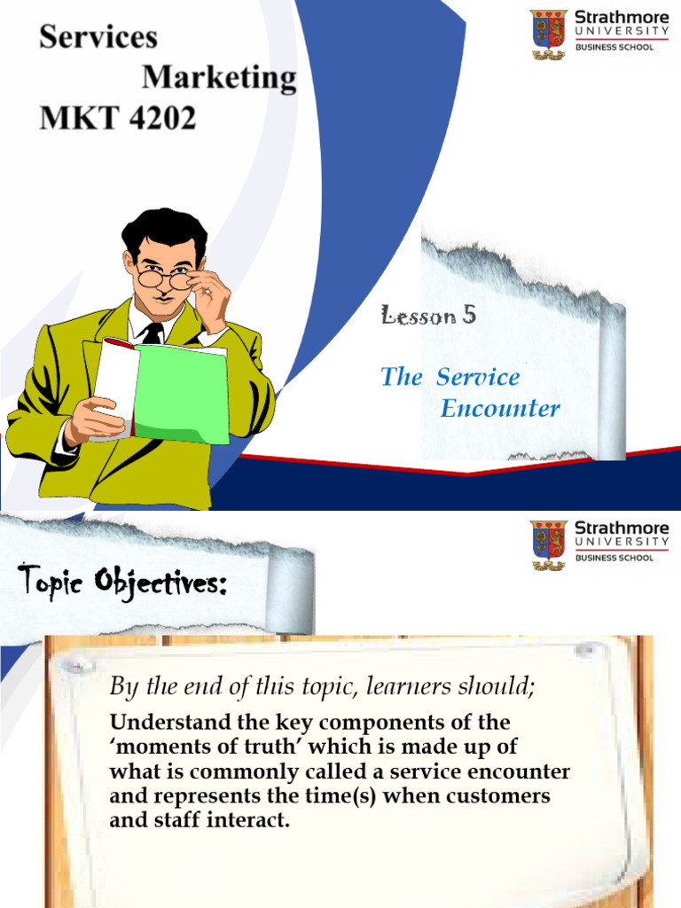 Lesson 5 Service Encounter | PDF | Business