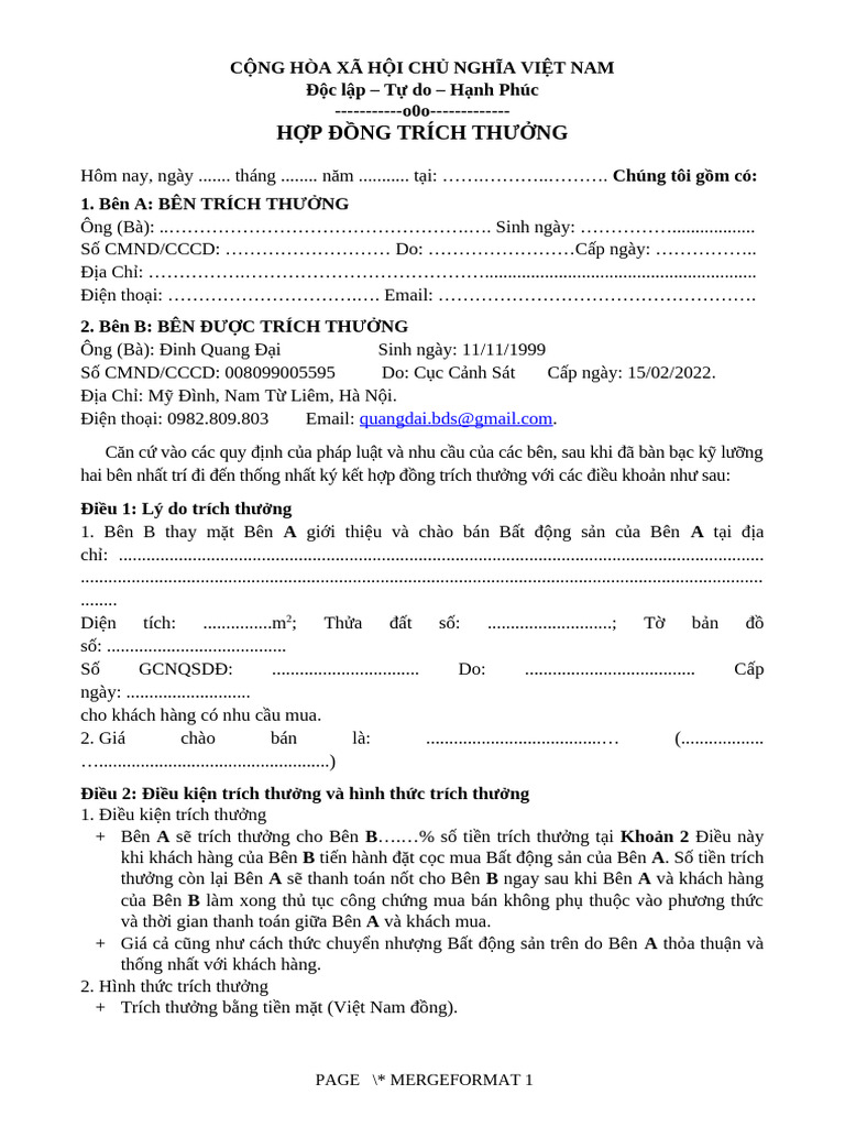 HDTT Fara Đã Sửa | PDF