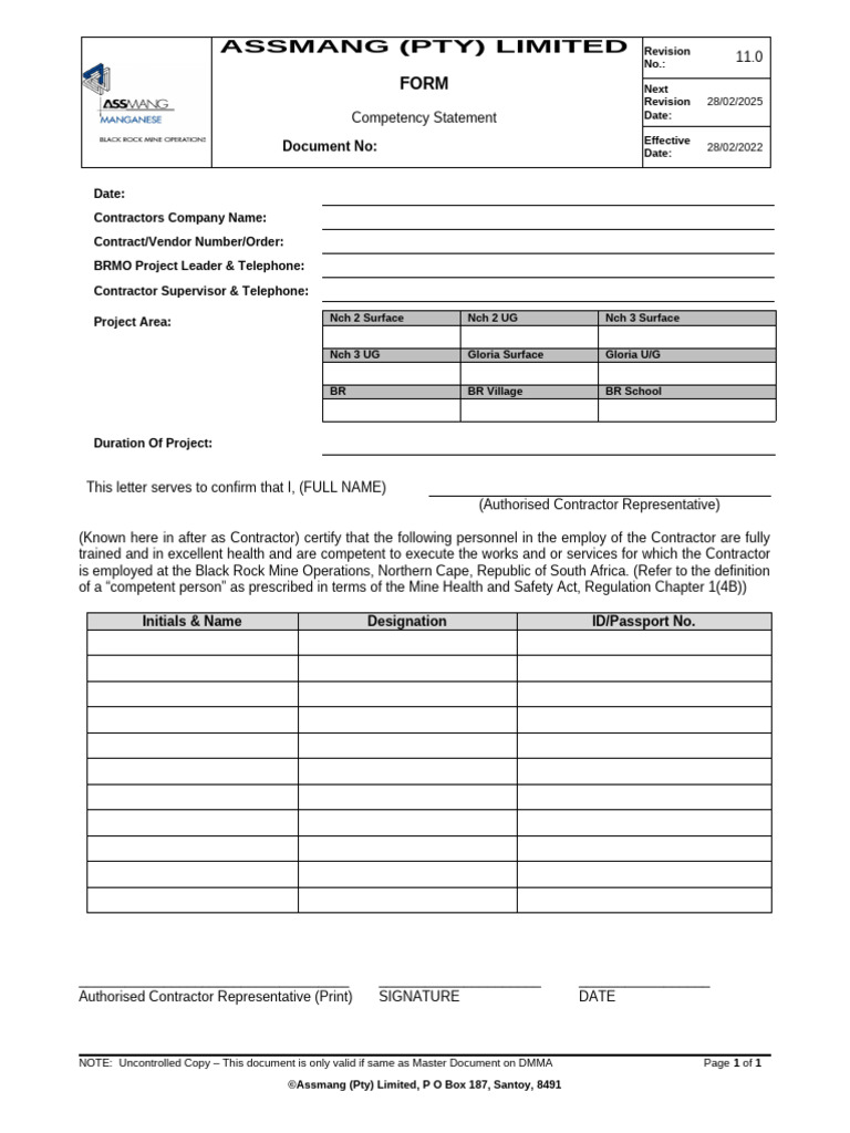 Petency Statement | PDF | Government And Personhood