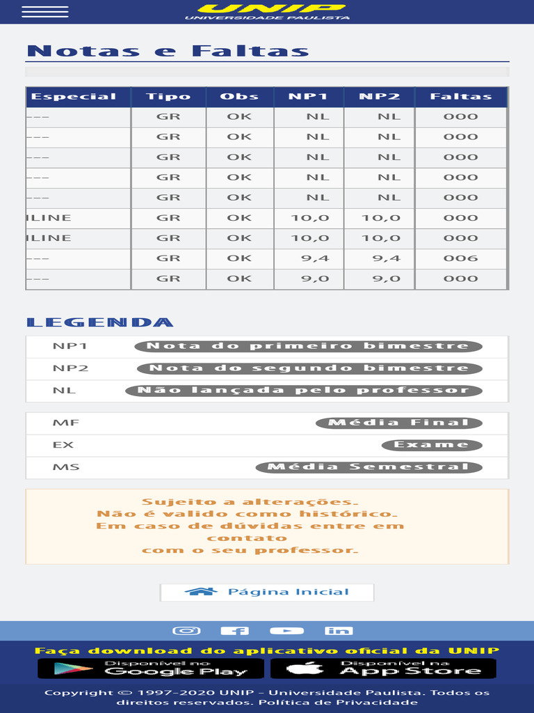 Universidade Paulista - UNIP | PDF