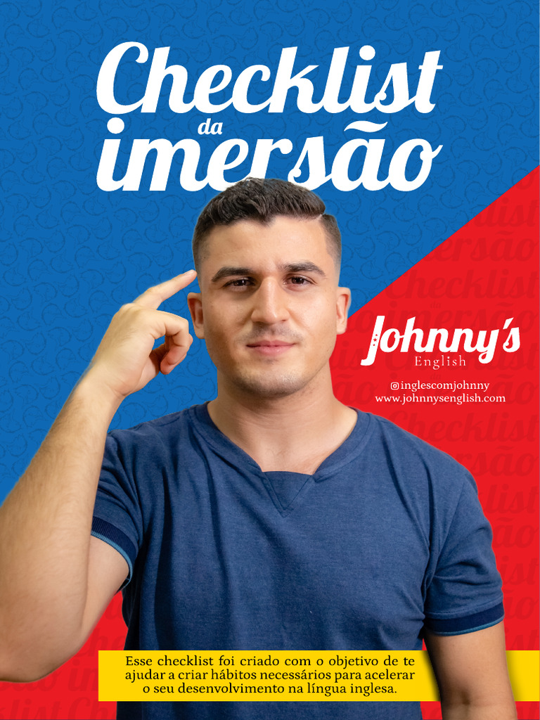 Checklis Inglês Imersão | PDF