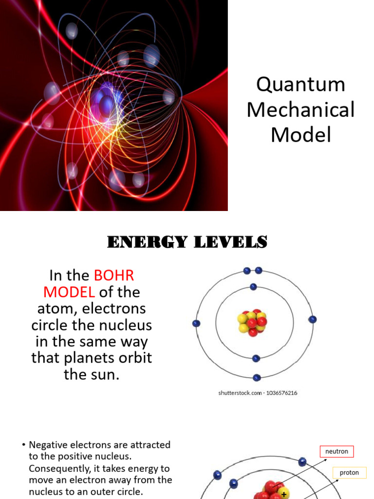 Quantum Energy Levels Explained | PDF | Energy Level | Atomic Orbital