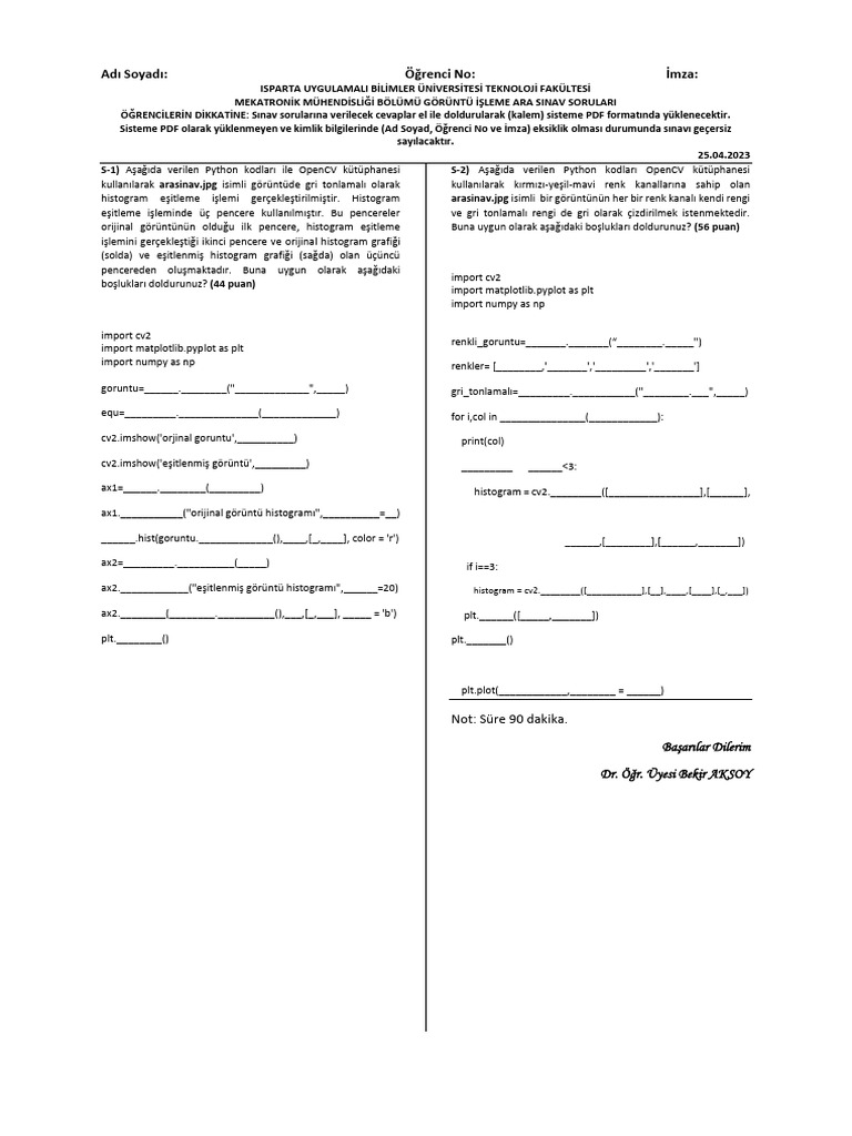 Görsel Programlama | PDF