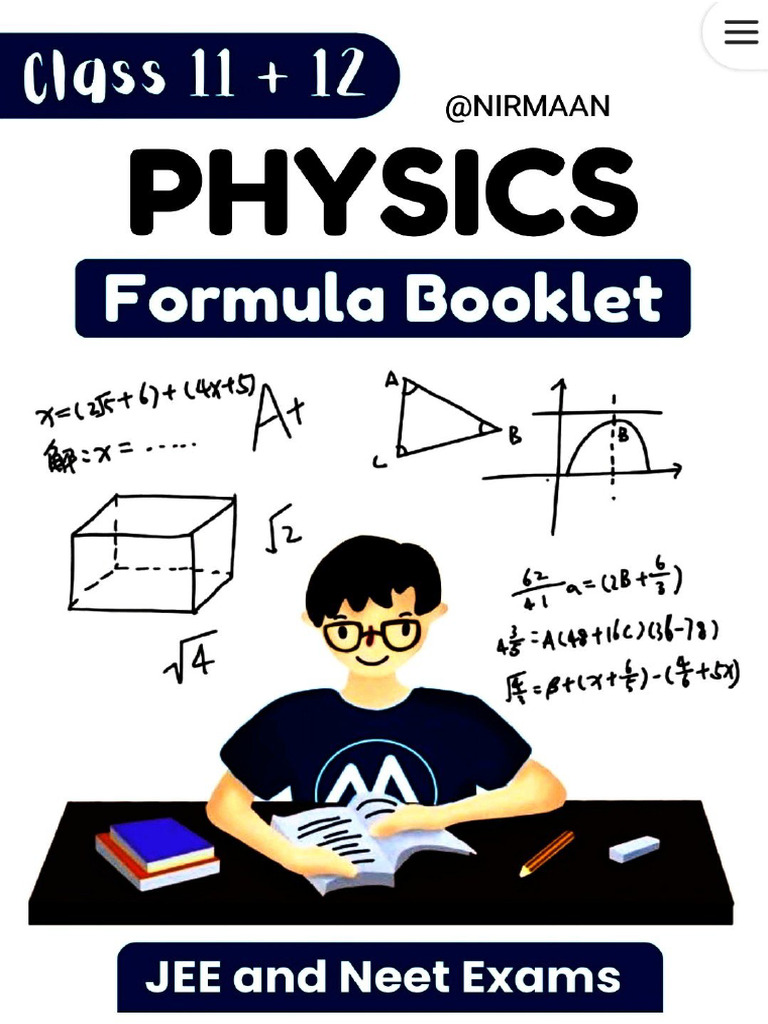 Physics Formula Class 11th 12th by Nirmaan ? | PDF