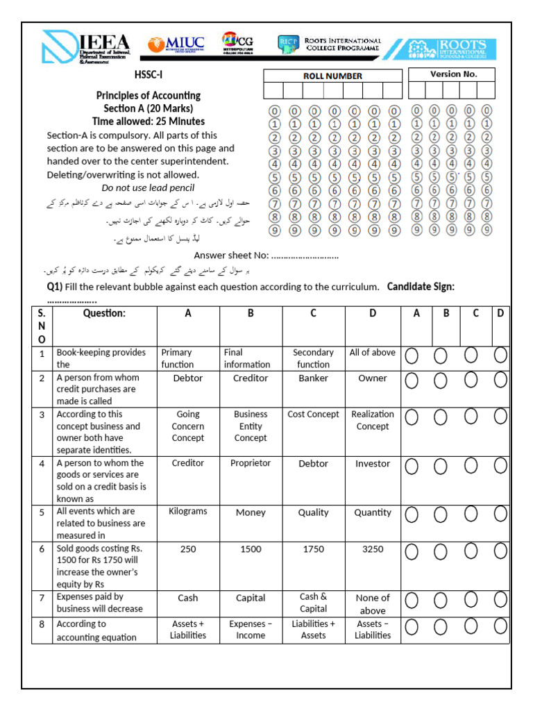 POA Sessional-Paper I | PDF | Debits And Credits | Corporations