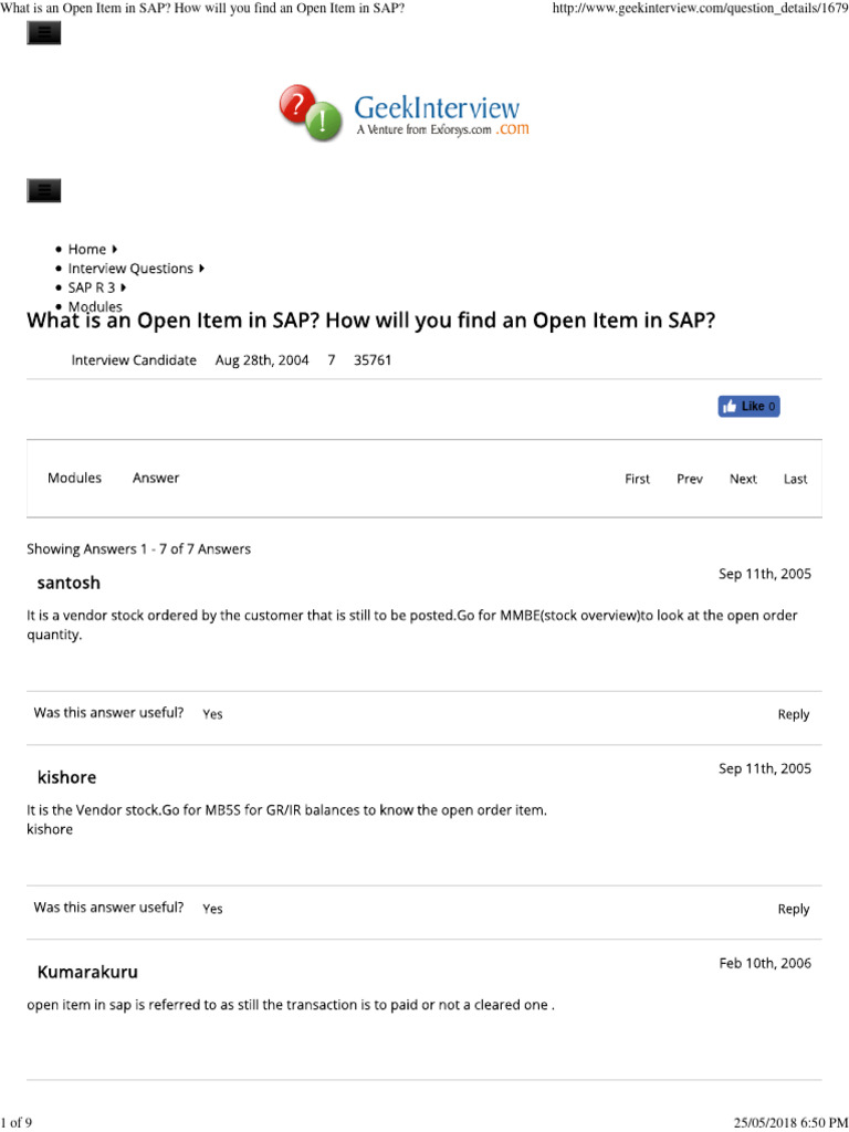 OPEN ITEM | PDF | Corporate Jargon | Accounting