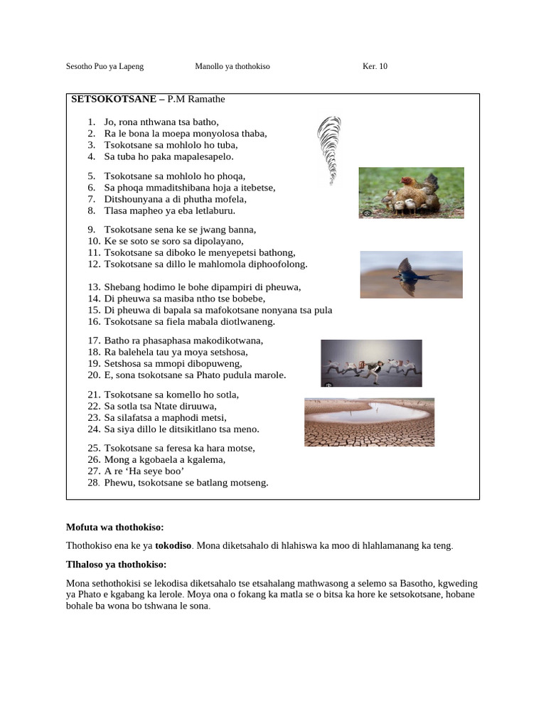 Sets Okot Sane | PDF