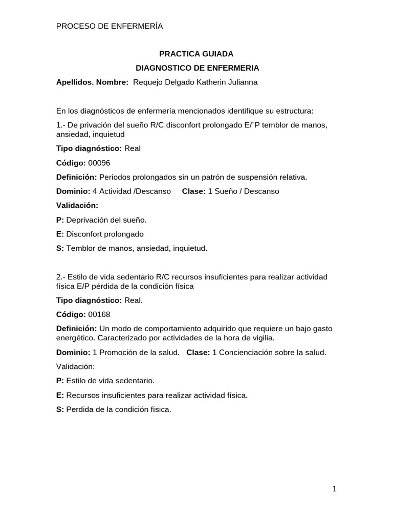DORLISA 1ra PRACTICA GUIADA Procesos | PDF | Ciencia y matemáticas