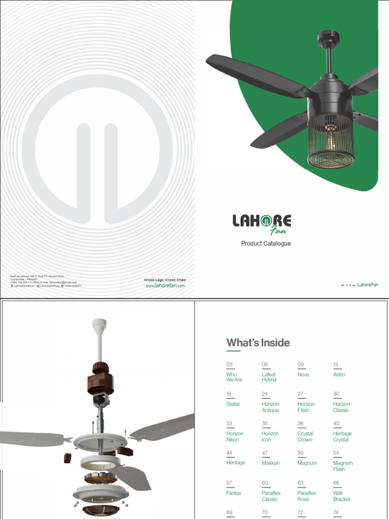 Lahore Fan PDF 2023 | PDF | Efficient Energy Use | Building Engineering