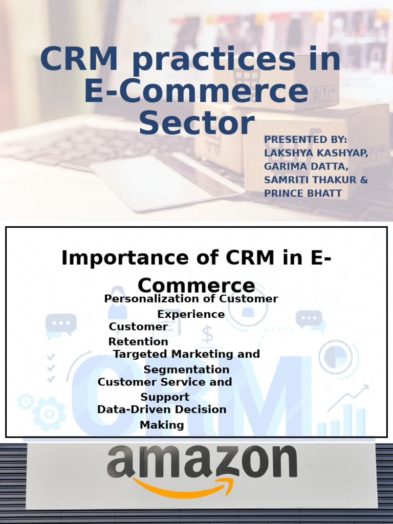 Amazon's Advanced CRM Strategies | PDF | Customer Relationship ...