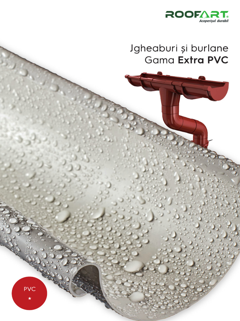 Catalog Sistemul Pluvial Extra PVC - 04.2022 | PDF