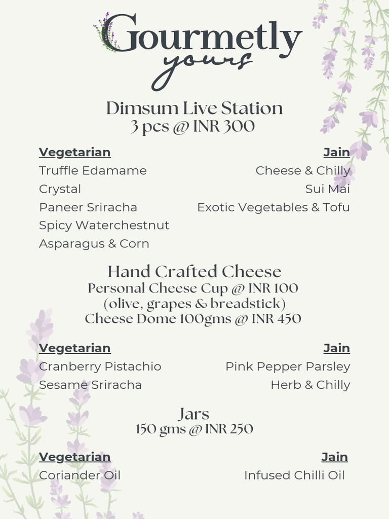 Exhibition menu | PDF