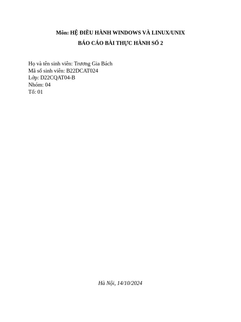 BTH2 Windows Linux | PDF