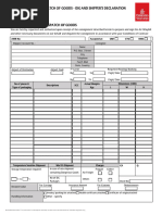 Iata Declaration Form Template Multimodal 2025 | PDF | Dangerous Goods ...