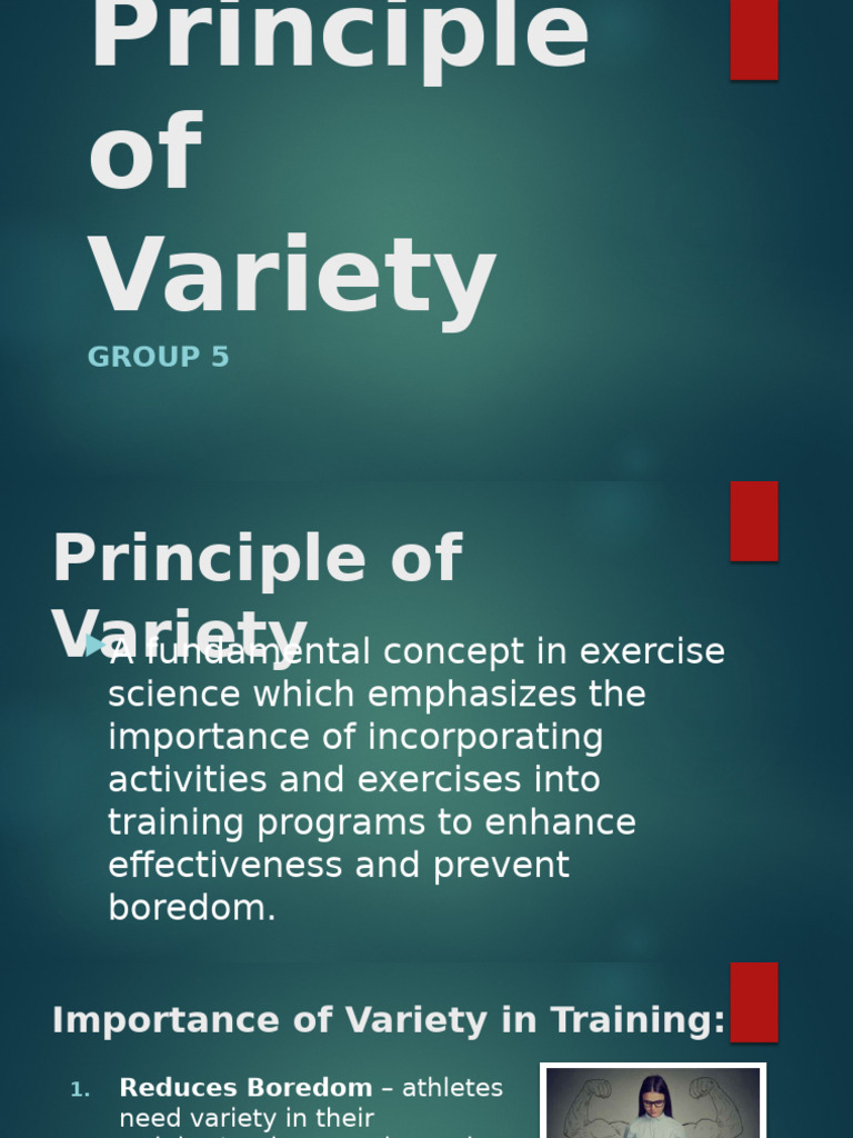 Principle of Variety (Group 5) | PDF | Wellness