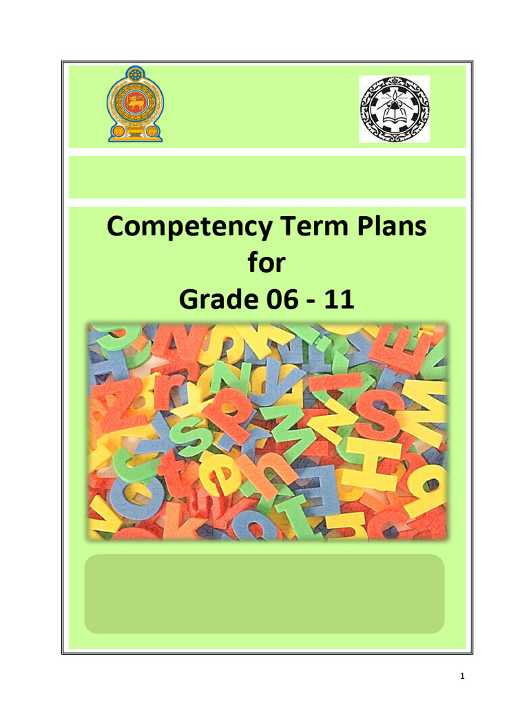 Competency Levels Term Plan - 2021 Final 3 | PDF | Part Of Speech | Word