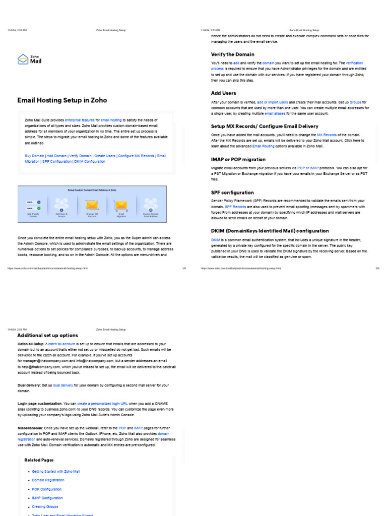 2- Domain Setup | PDF | Communications Protocols | Network Service