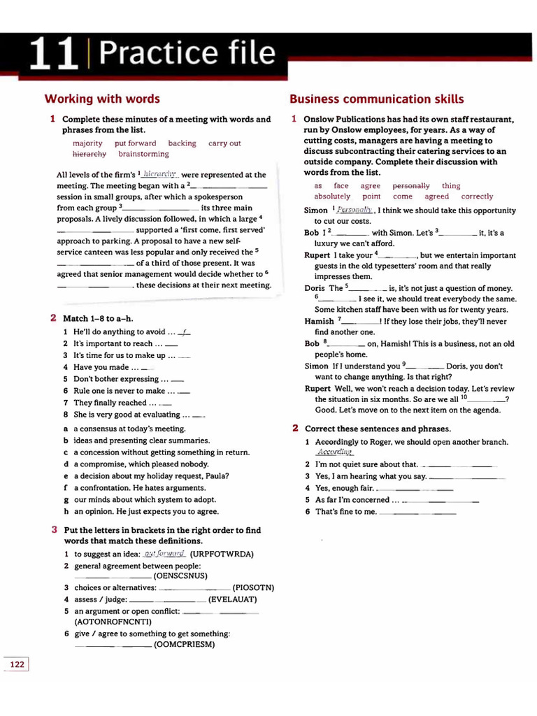 Decisions - Practice File | PDF