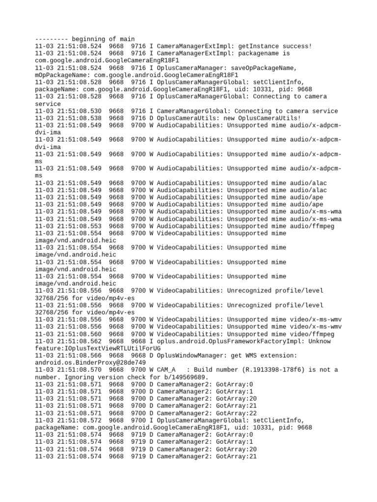 Logcat 1730650868435 | PDF | Software Engineering | System Software