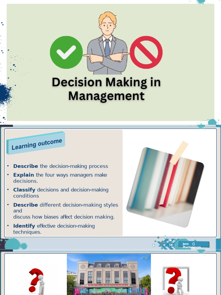 Decision Making | PDF | Decision Making | Psychological Concepts