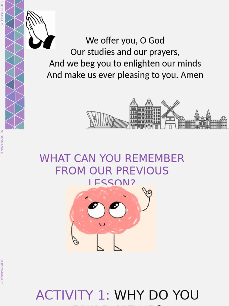 Lesson 1.2 - Community Structures | PDF