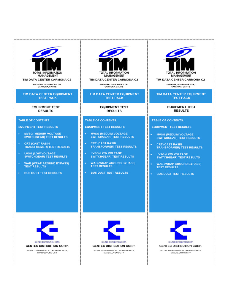 Test Pack Tim Carmona | PDF | Electrical Engineering | Power (Physics)