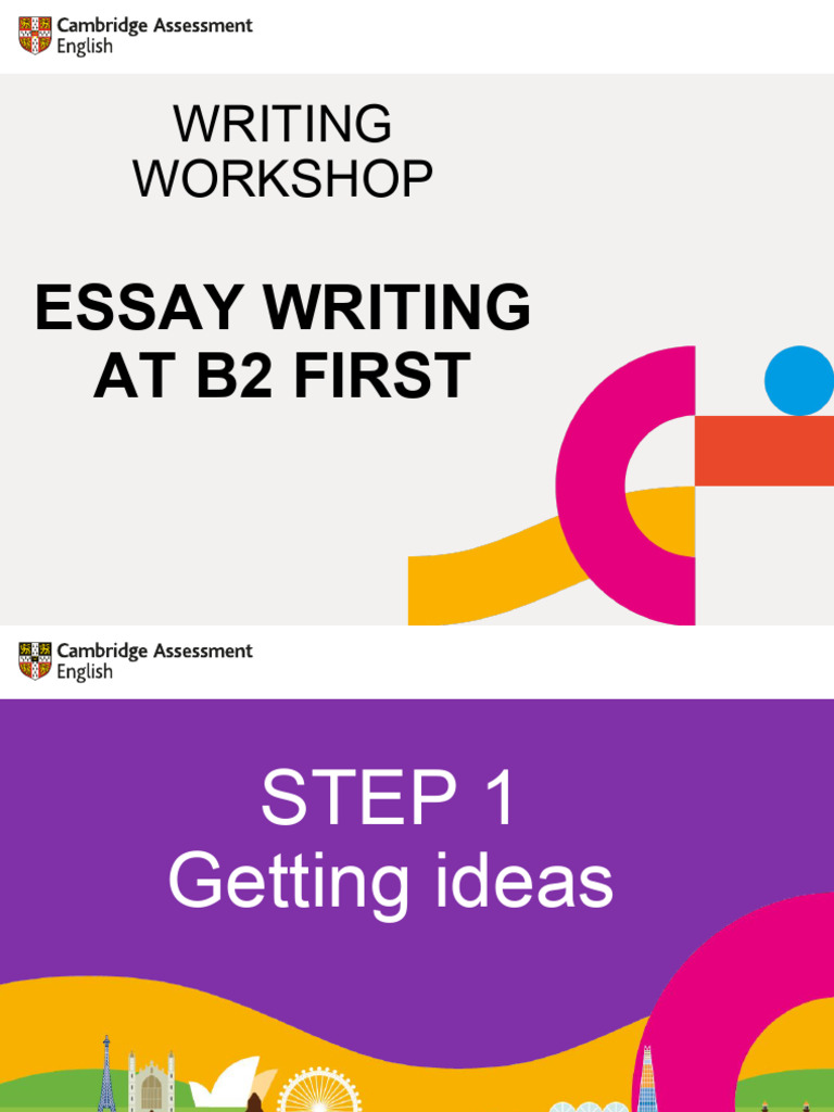 Essay Writing at B2 First | PDF | Sentence (Linguistics) | Linguistics