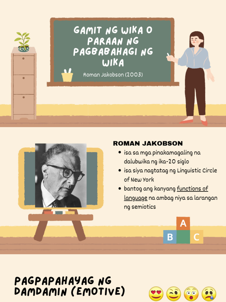 Jakobson - Gamit NG Wika | PDF