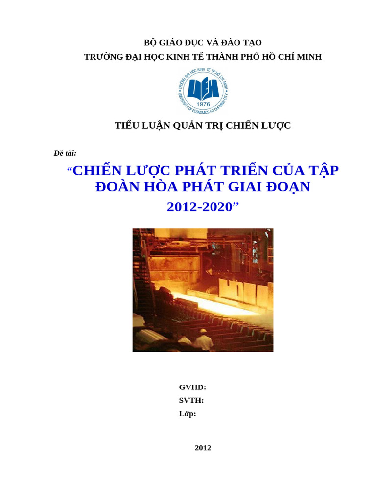 Chien Luoc Cua Tap Doan Hoa Phat - Final | PDF