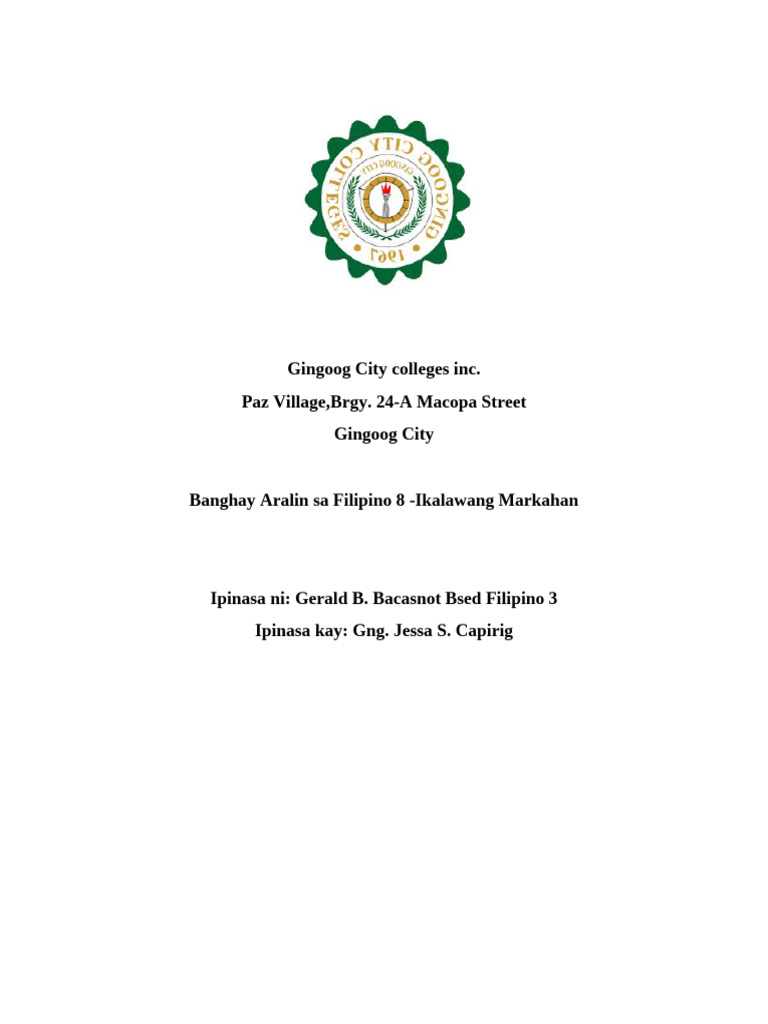 BANGHAY ARALIN For DEMO | PDF