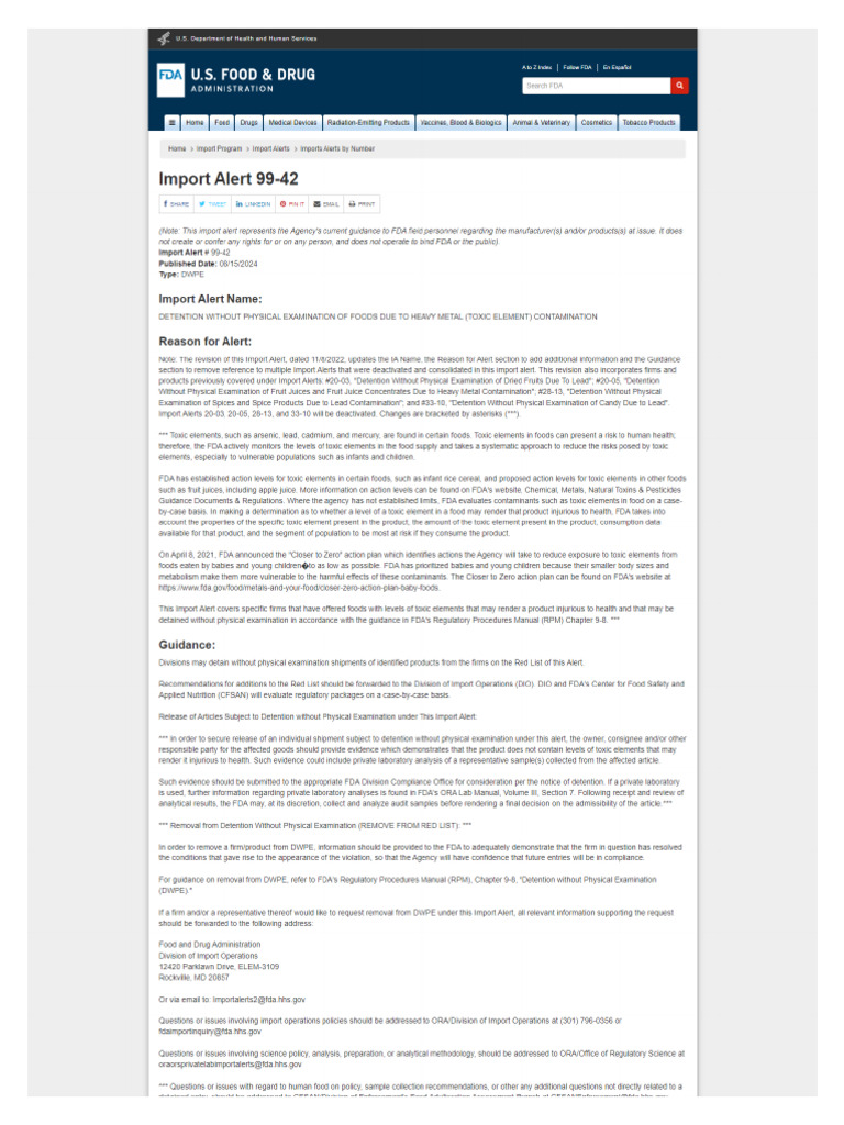 Report 4 Toxic Chemicals Detention Without Physical Examination (DWPE ...
