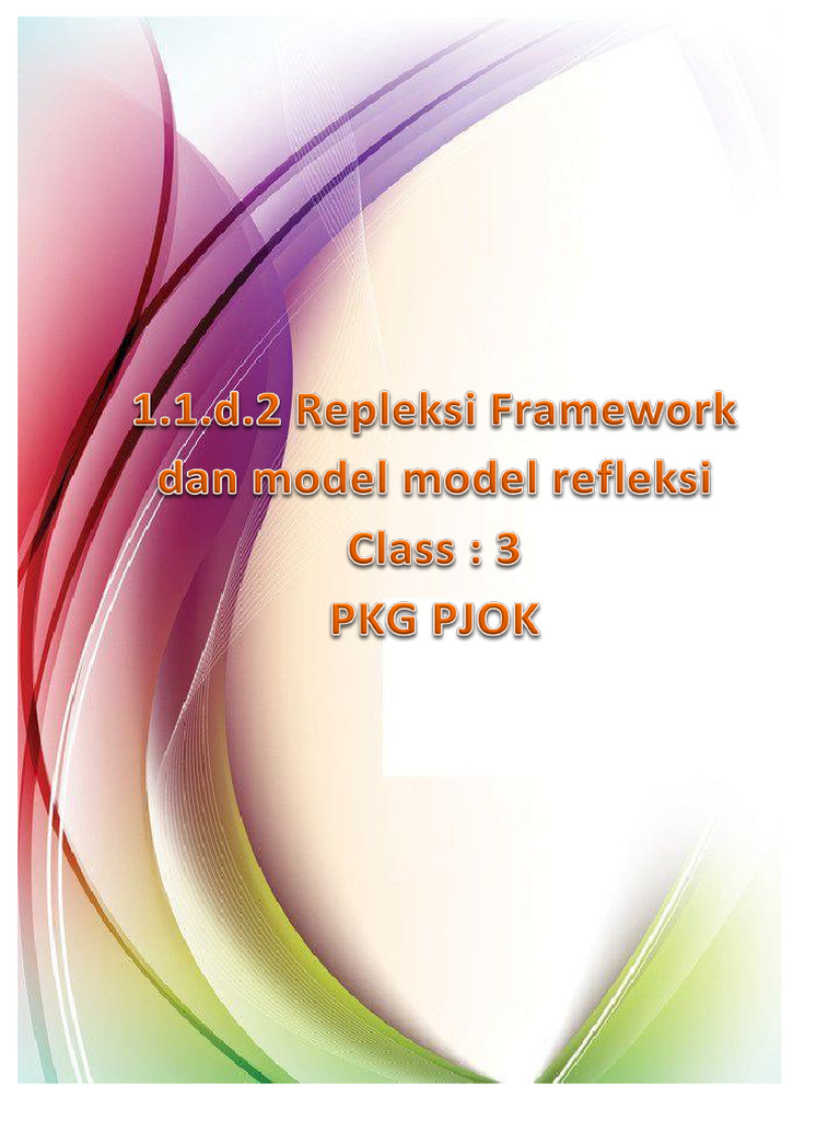 FRAMEWORK-GIBBS Afifudin | PDF
