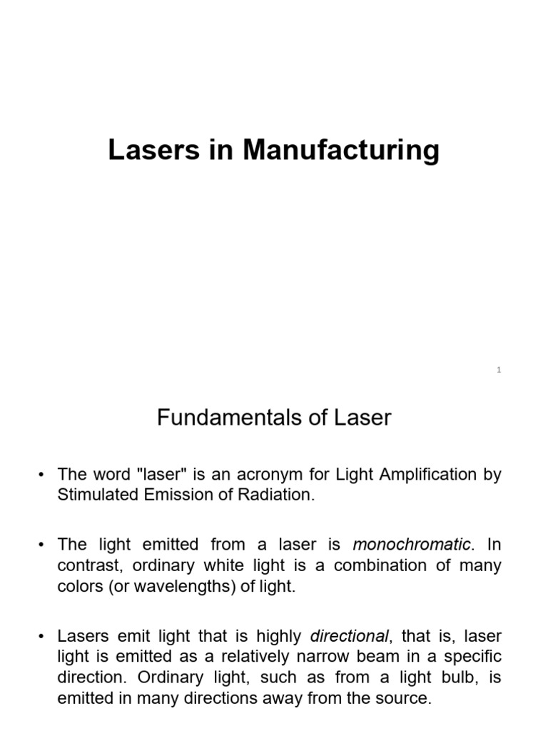 LaM-unit 1 | PDF | Laser | Microscopy