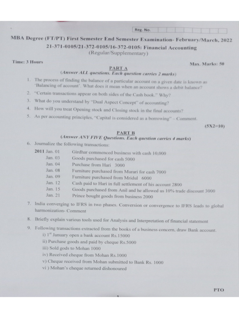 Financial Accounting | PDF