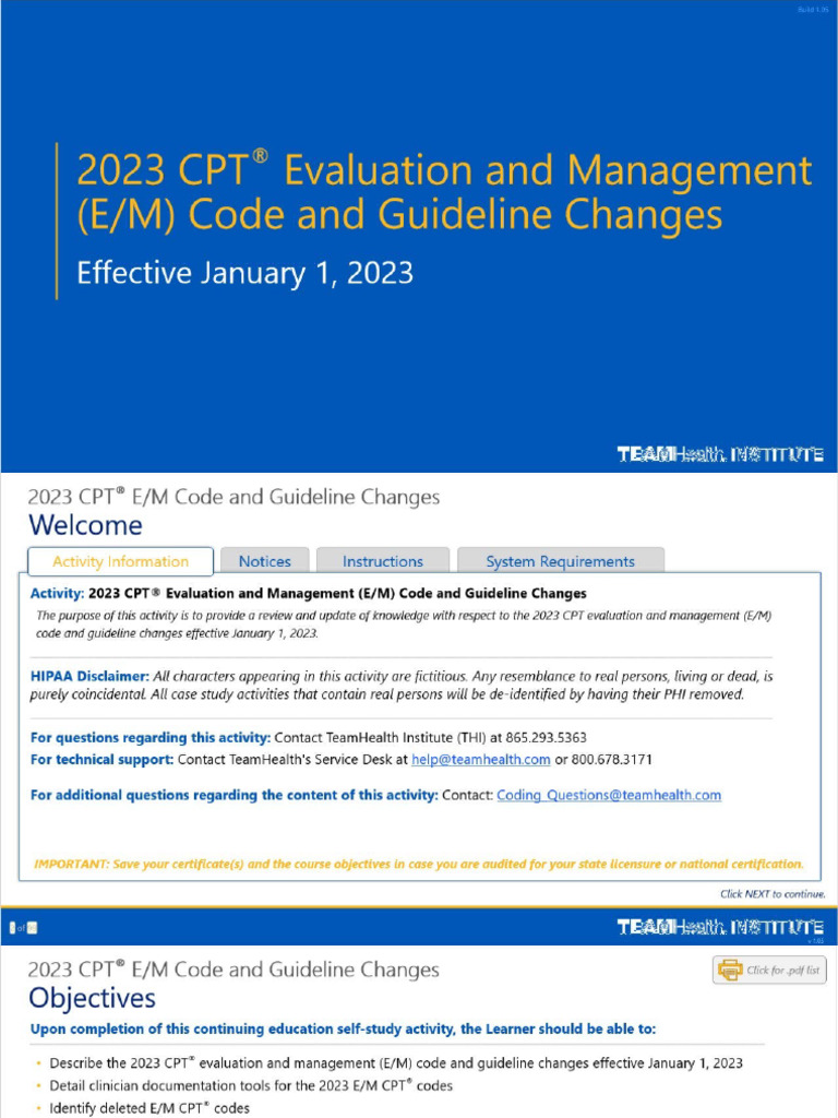 CODER Education 3-CEUs 2023 CPT Coding Changes by RBP 10.26.2022 ...