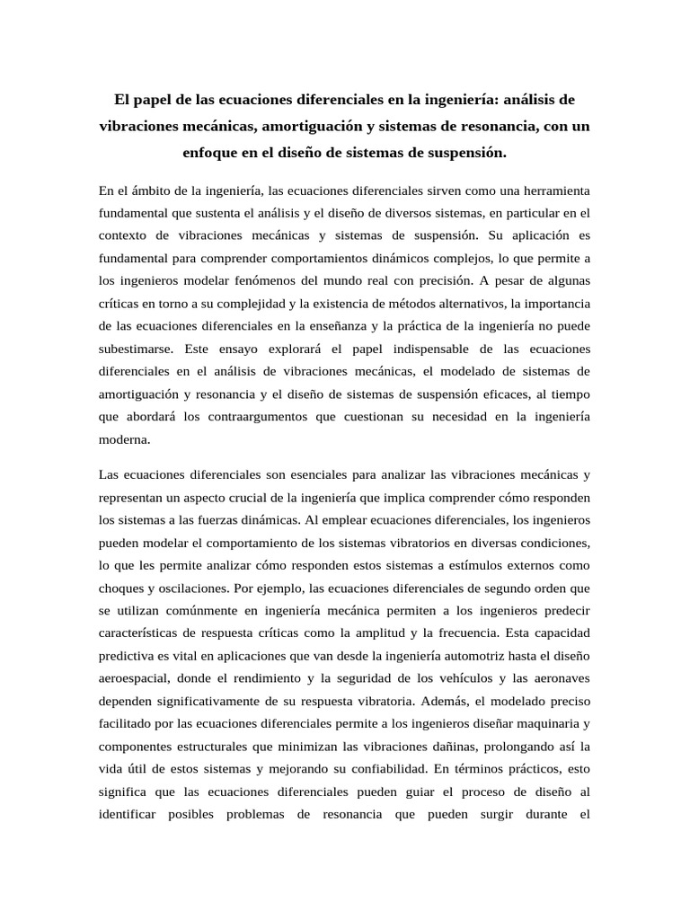 Michael Robles | PDF | Resonancia | Ingeniería